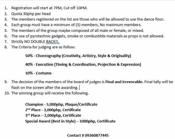 Whats Your Style Dance Contest Malabon City Dance Classes whats-your-style-dance-contest-malabon-city-dance-classes