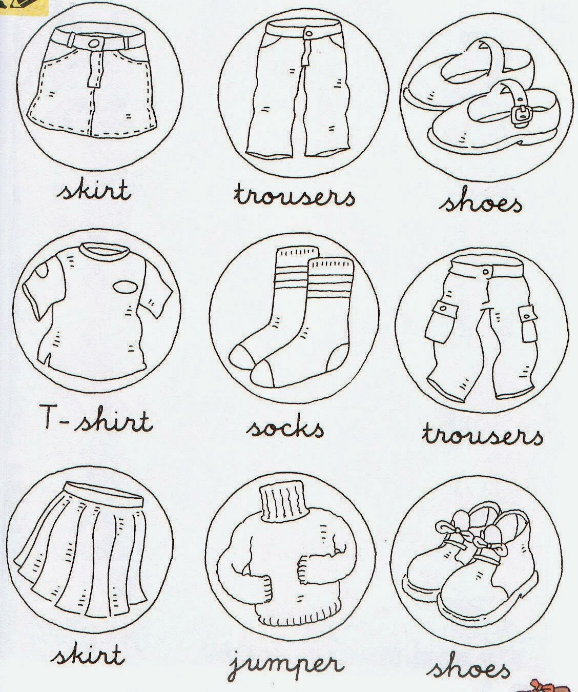 EL RINCÓN DE INFANTIL: 2 º RECURSO LA ROPA