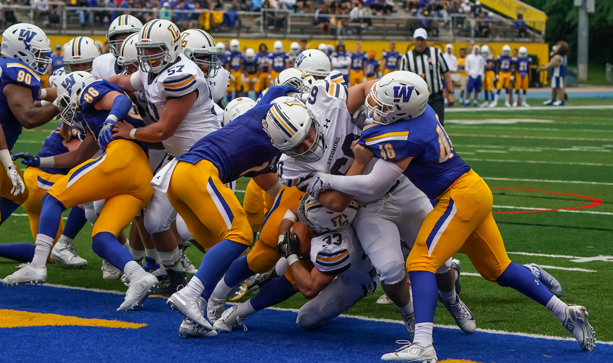 Lycoming Football: Photos - Warriors Defeat Rival Widener 33-19 In West ...