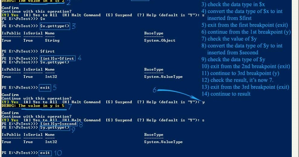A Blog to a System Admin's Passion: Powershell Debugging Made Easy: A ...