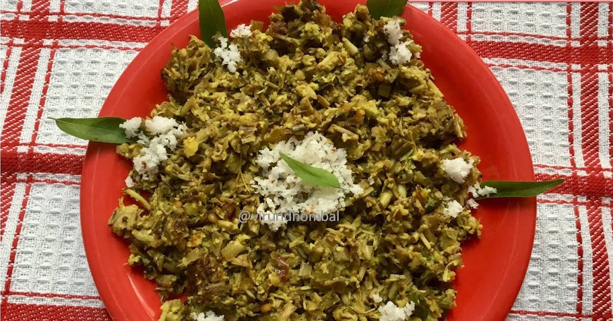 Vazhaipoo Poriyal - Banana Blossom Stir Fry