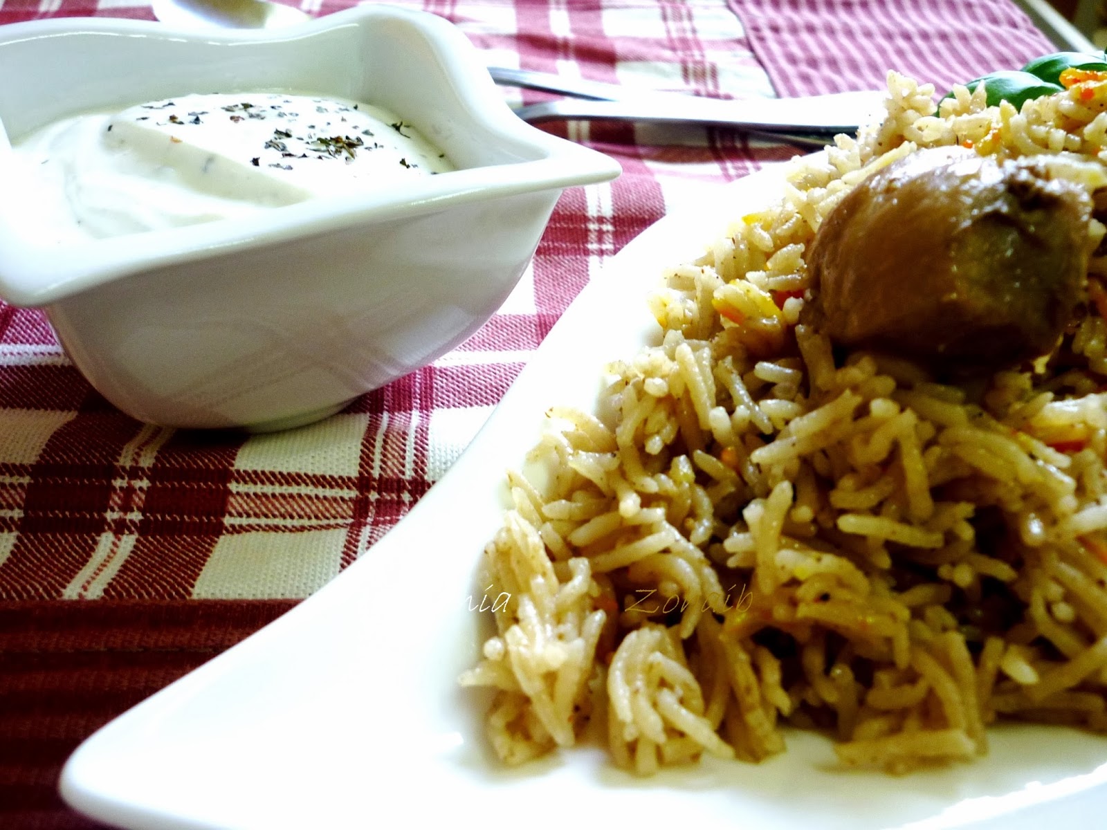 Rania @ Work with sugar'n spice: Chicken Polau spicy and fluffy : )