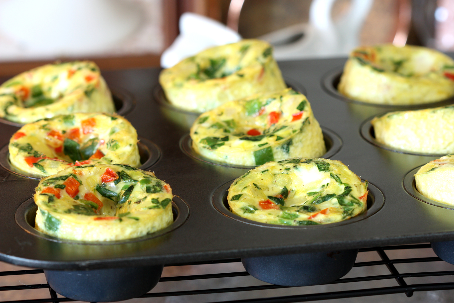 That Winsome Girl: Mini Omelets (Soufflés?)