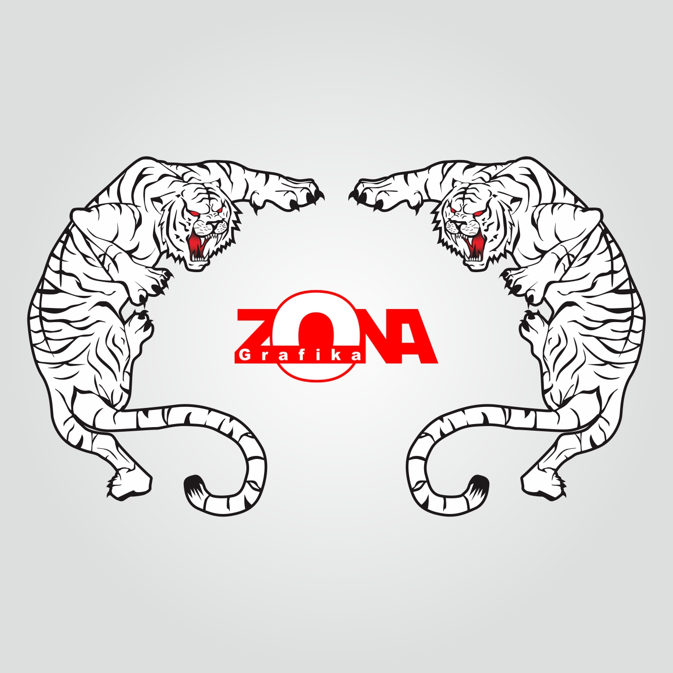 Vector Macan Putih I Harimau Putih I Maung Bodas CorelDraw X7 ~ Belajar ...