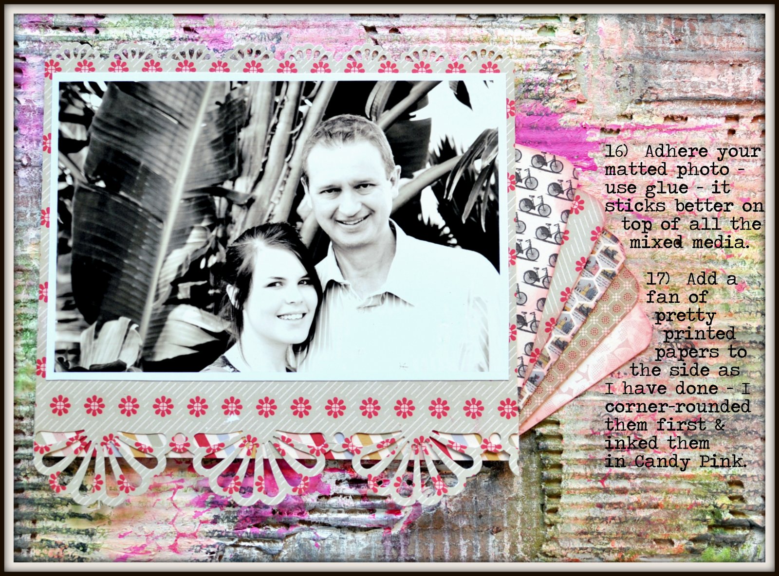 SCRAP ADDICT: 3 Scrappy Boys Mixed Media Tutorial {Keep me in Your ...