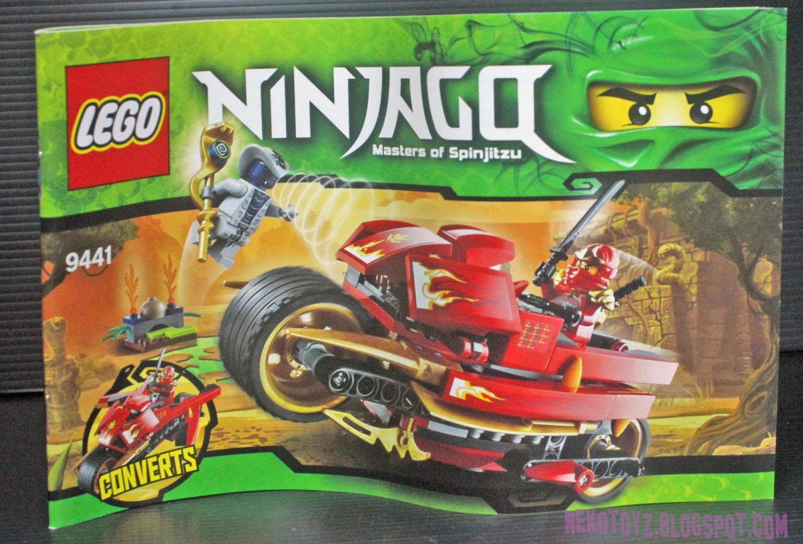 Neko Toyz: Lego 9441 Ninjago Kai's Blade Cycle Review