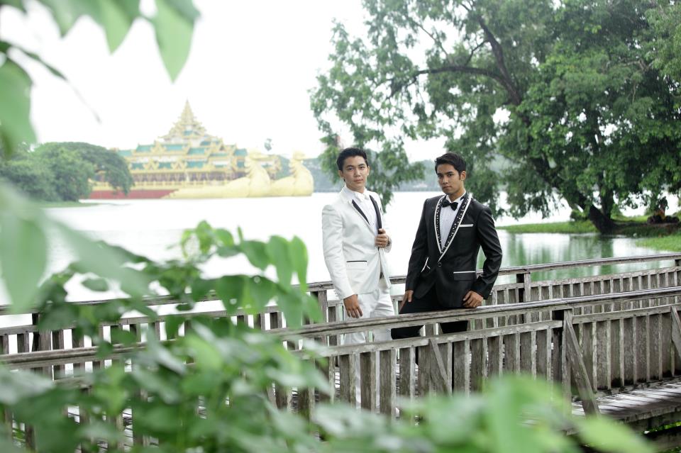 M y a n m a r H u n k s: Nyo Min Khant and Pyae Sone Ko