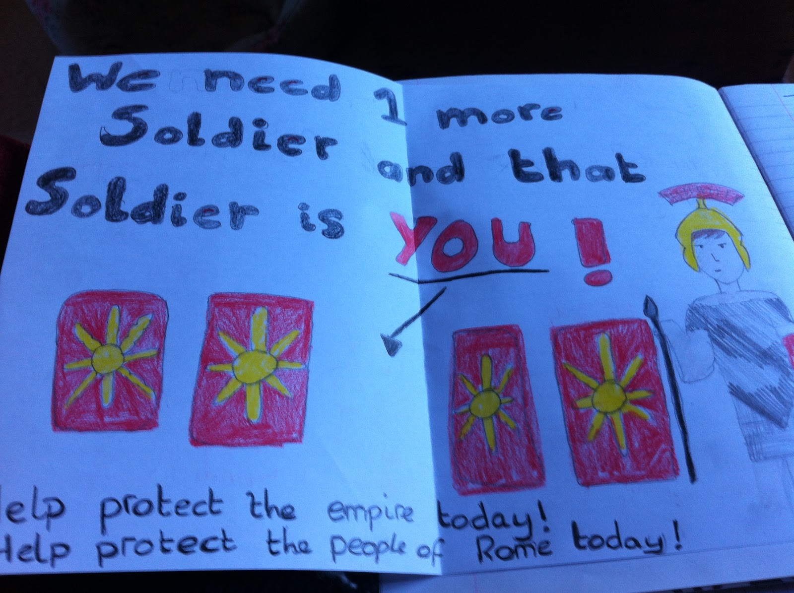 Miss Webster's blog: Roman recruitment posters