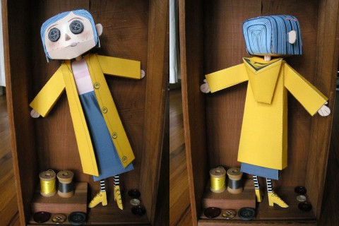 RECORTABLES Y PAPERCRAFT: CORALINE PAPERMODEL