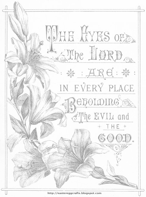 Color The Scriptures: Proverbs 15: 3 | Easter Egg Crafts