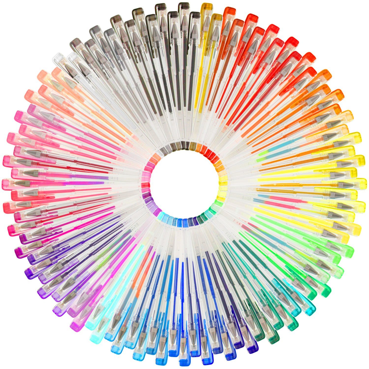 His Majesty's Daughter: 96 Gel Ink Pen Set by U.S. Art Supply