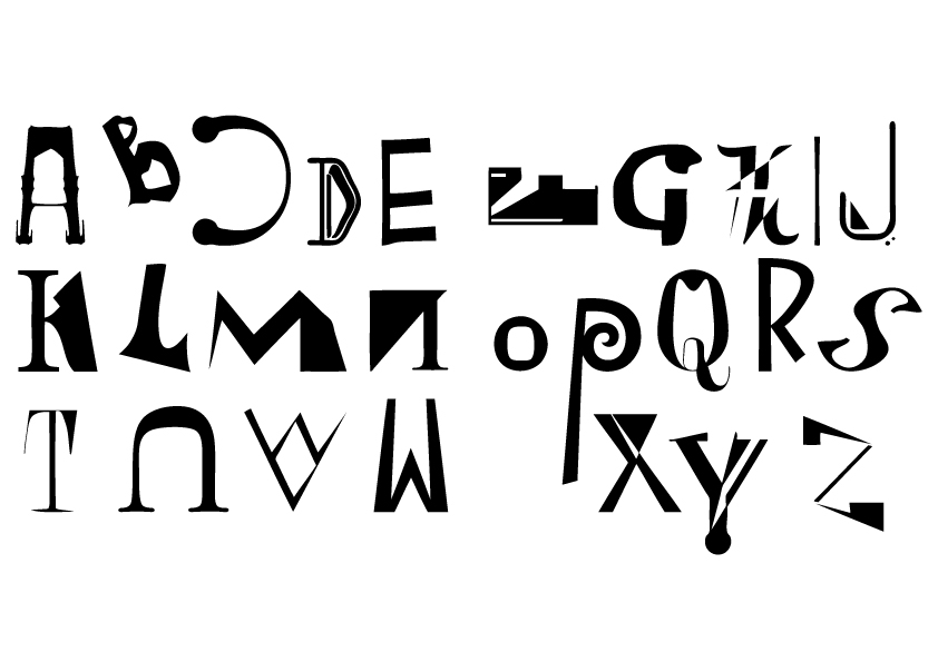 Rapid Speculation: Dada Font Drafted