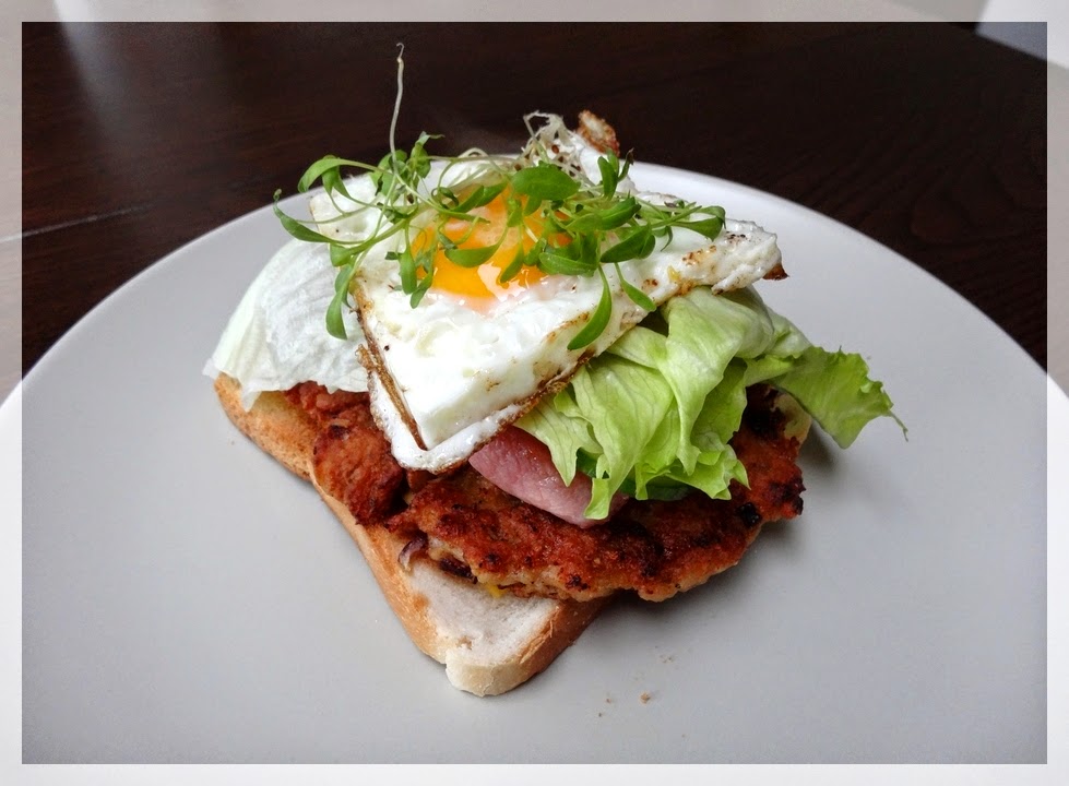 Le Blog de Miss Red Cooks: Recette #17 : Le Croc' Burger