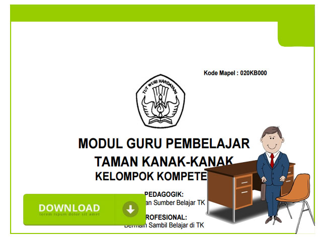 Info Guru Modul Guru Pembelajar Bagi Guru TK/Paud - Blog Guru Kelas
