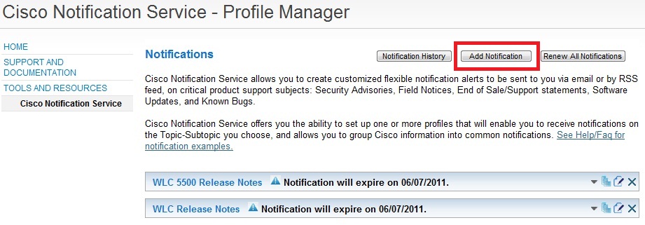 Revolution Wi-Fi: The Cisco Notification Service