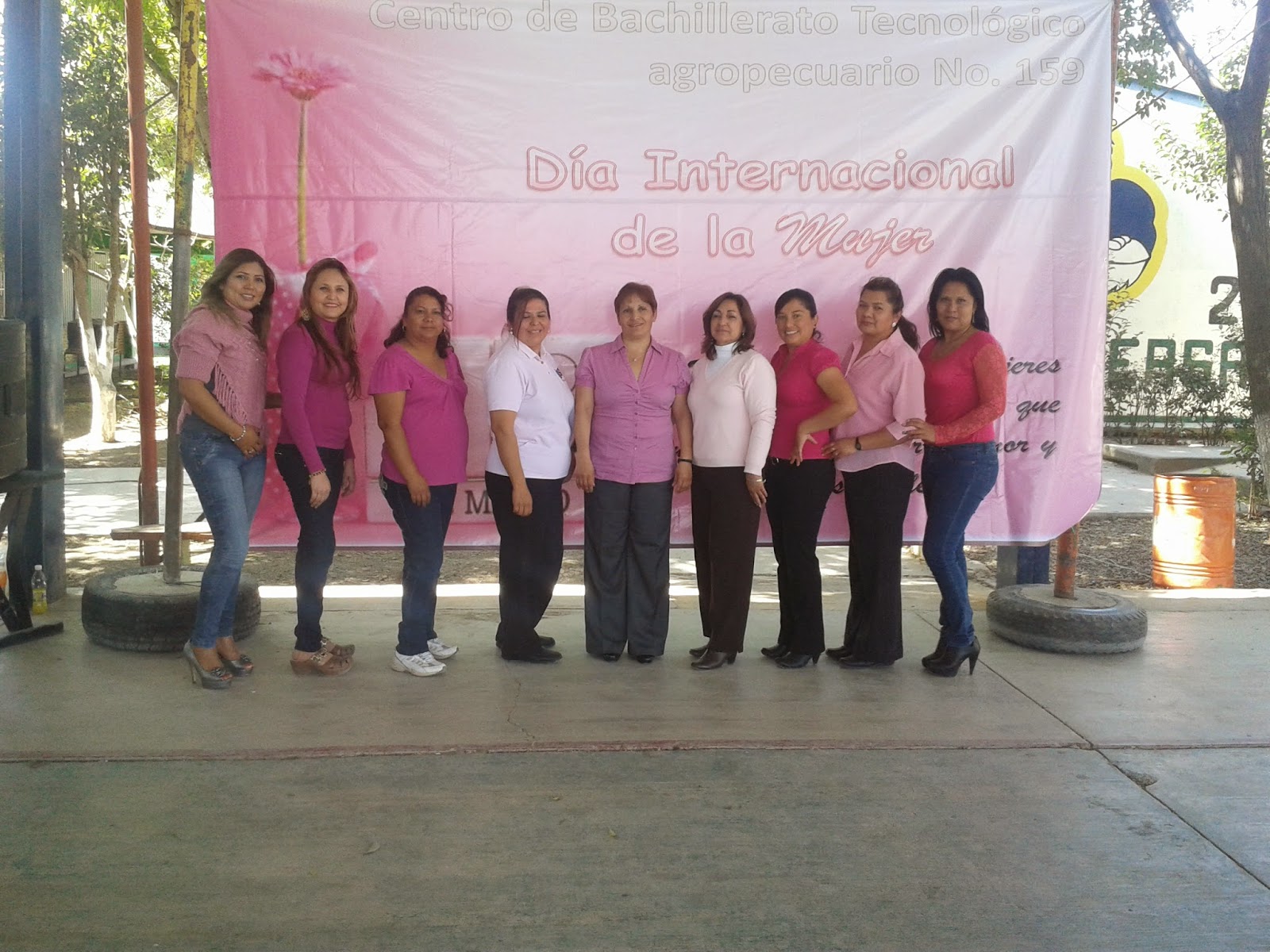 CBTa 159, Ciudad del Maíz, San Luis Potosí: "Día Internacional de la Mujer"