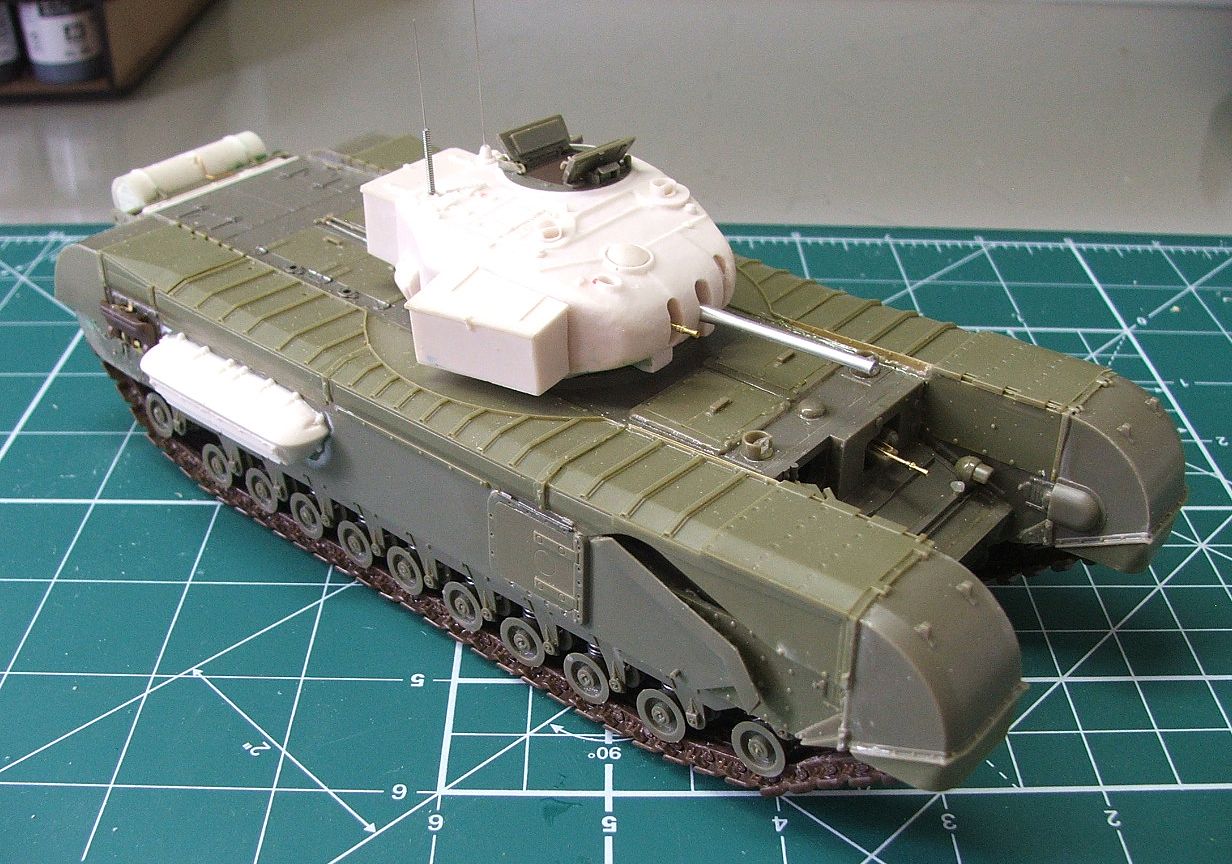 Panzerserra Bunker- Military Scale Models in 1/35 scale: Churchill Mk ...