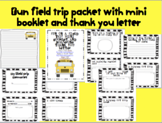 Stellar Students: A Field Trip and a memory book freebie