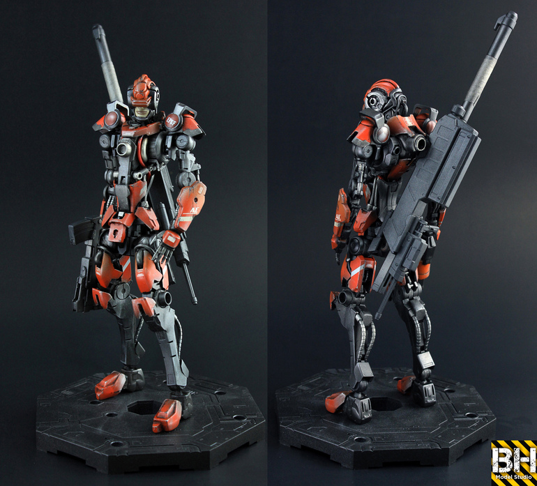 GUNDAM GUY: Advance Warfare Army Droid Soldier [1/100 Gundam Barbatos ...