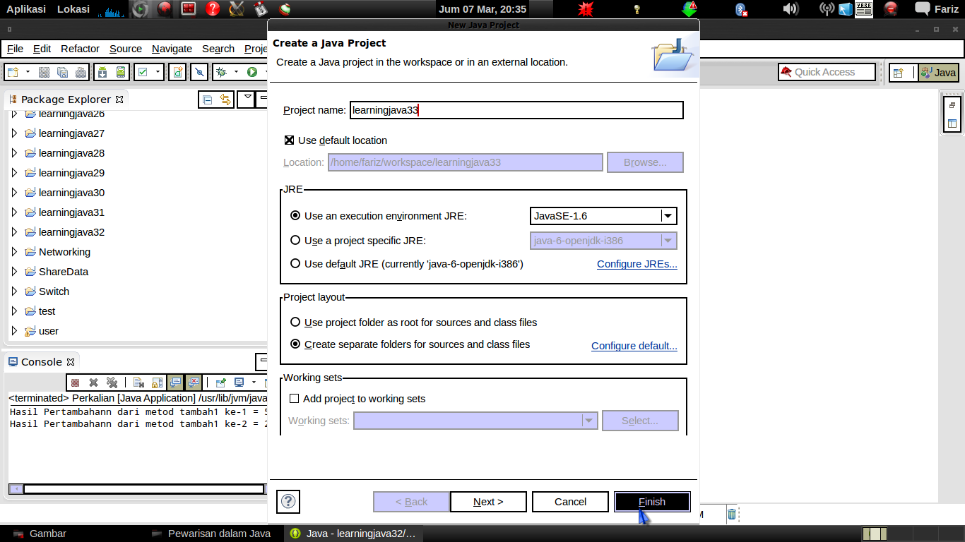 Indahnya berbagi ^_^: Pewarisan dalam Java