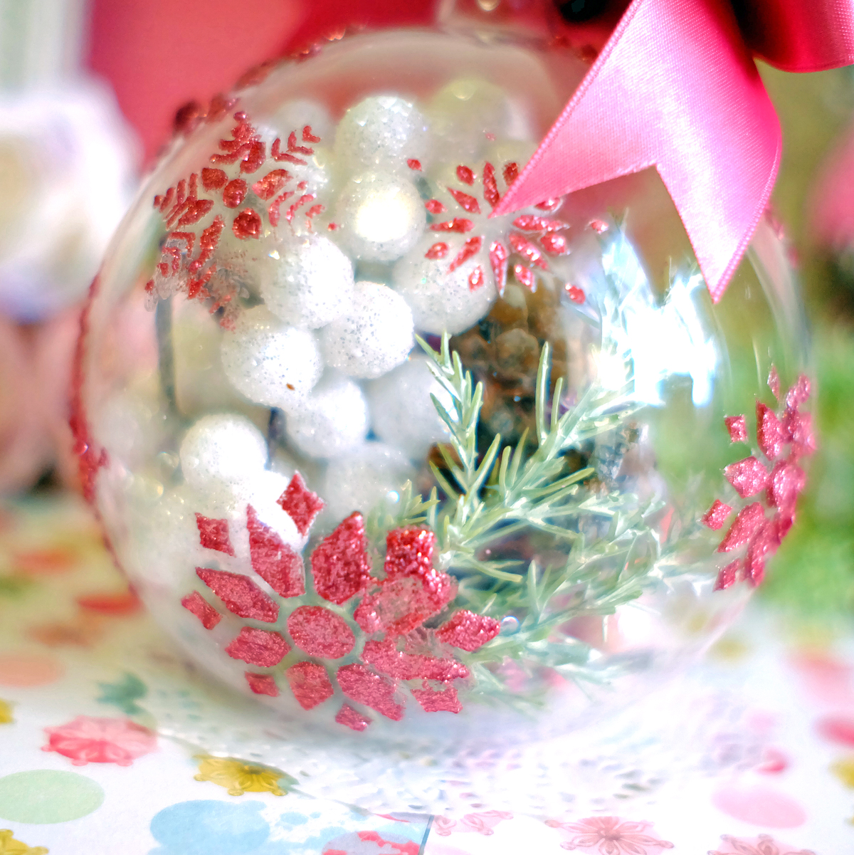 The BoBunny Blog: Christmas Tree Ornaments featuring Carousel Christmas ...