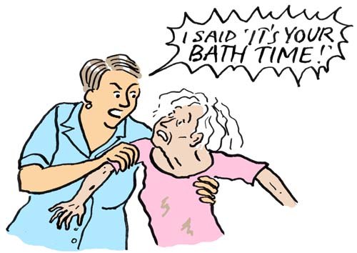 Teresa Robertson, illustrator: Abuse in Care Homes
