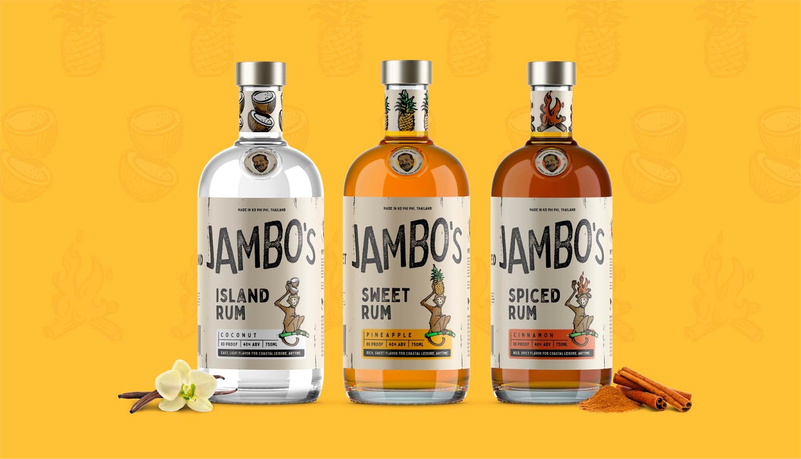 Jambo's Rum Co. on Packaging of the World - Creative Package Design Gallery