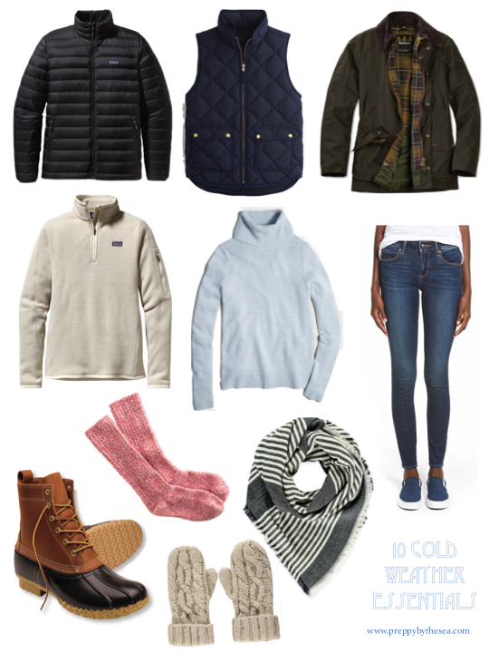 Preppy by the Sea: Cold Weather Essentials