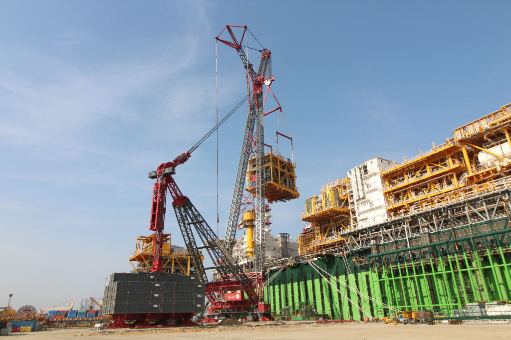 Industrial History: ALE SK350 can lift at least 4000 tons, SGC-250 does ...