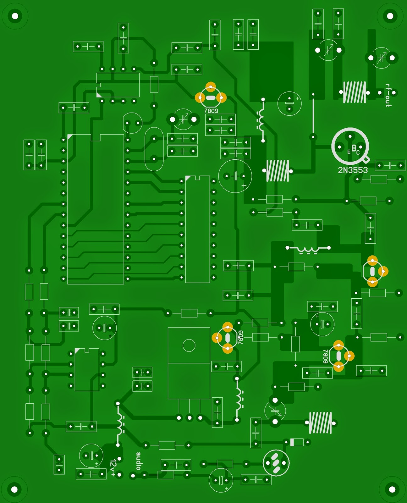 fm transmitters: free Radio Berkeley 1watt pll mc145152