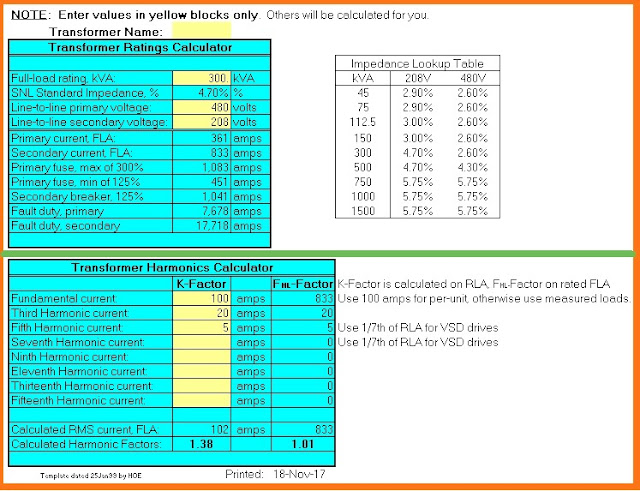 Power And Distribution Transformers Sizing Calculations – Part Eight ...