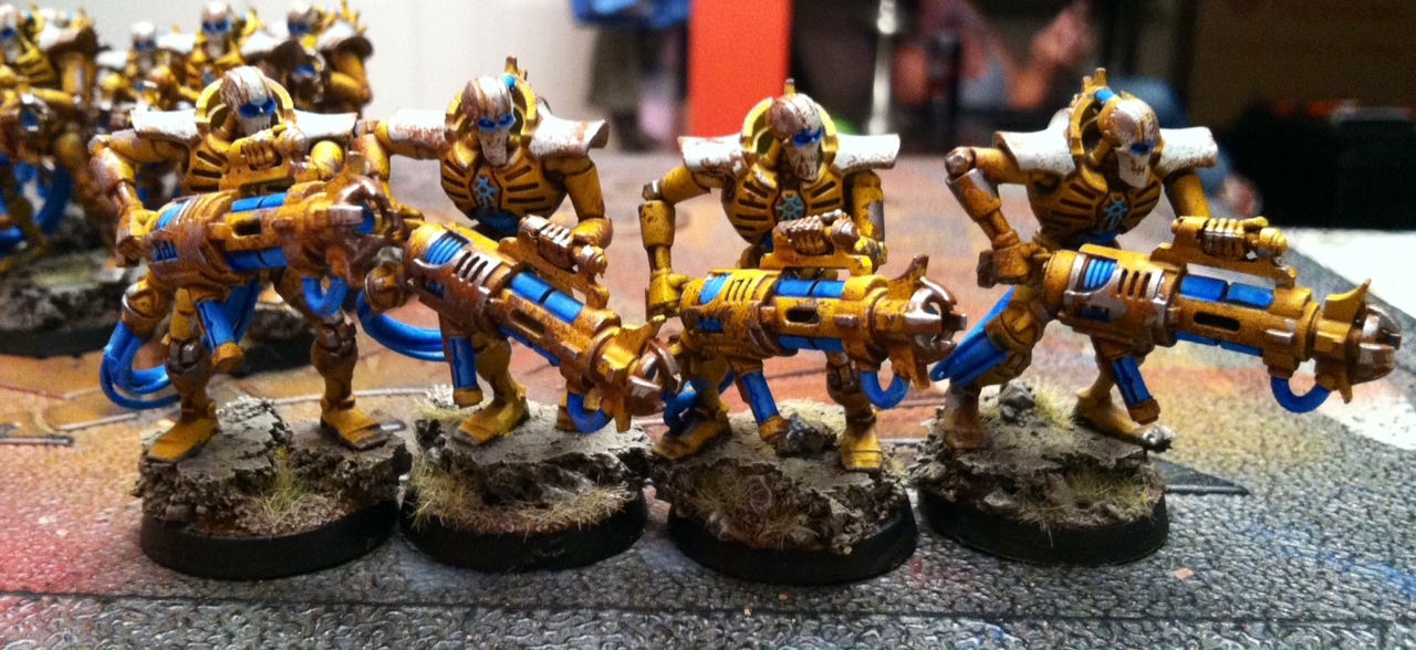 Dark Future Games: The Yellow Necrons Recieve More Immortals!