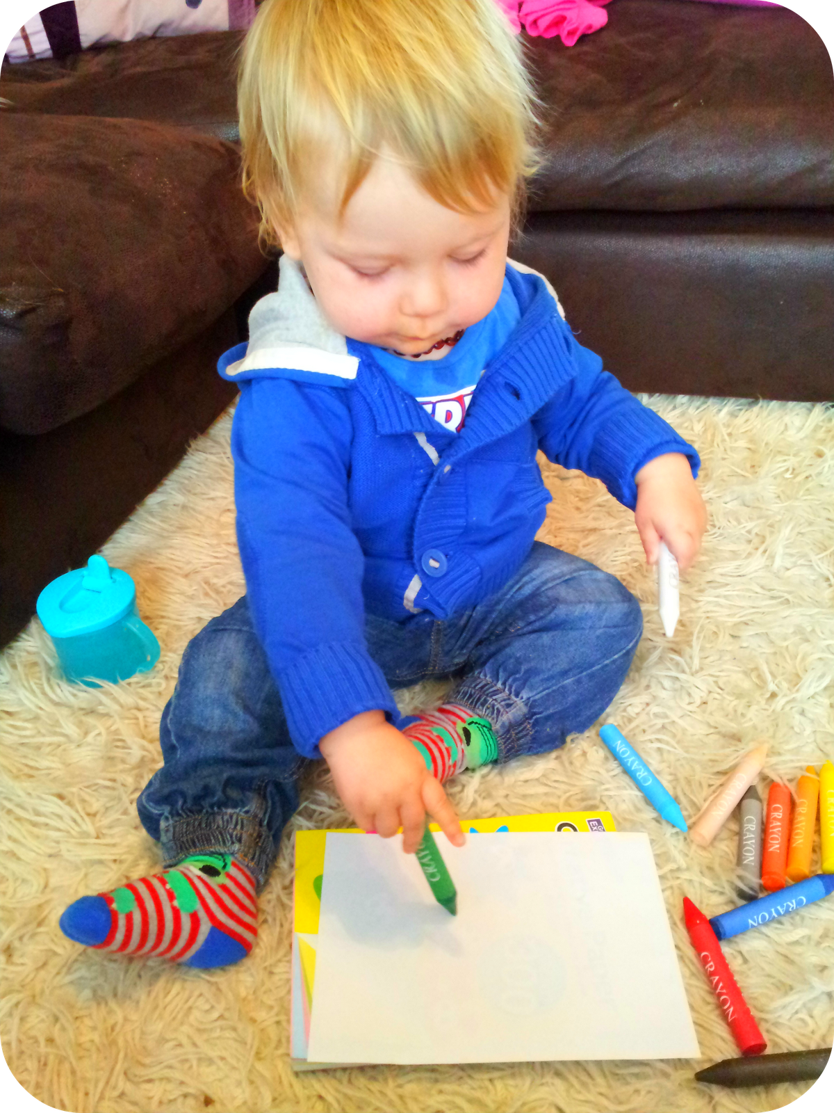 The Adventure of Parenthood: Learning to Draw