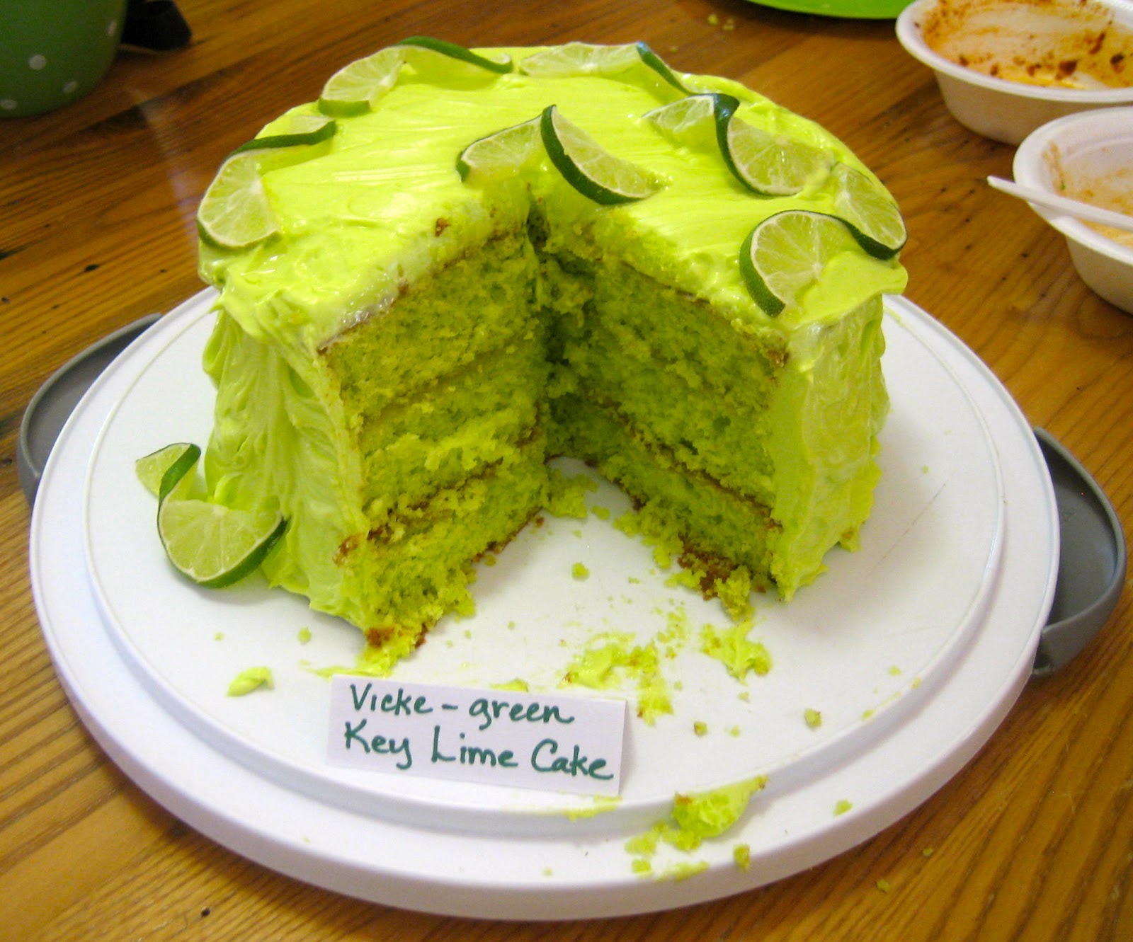 Stirring Memories: Key Lime Cake
