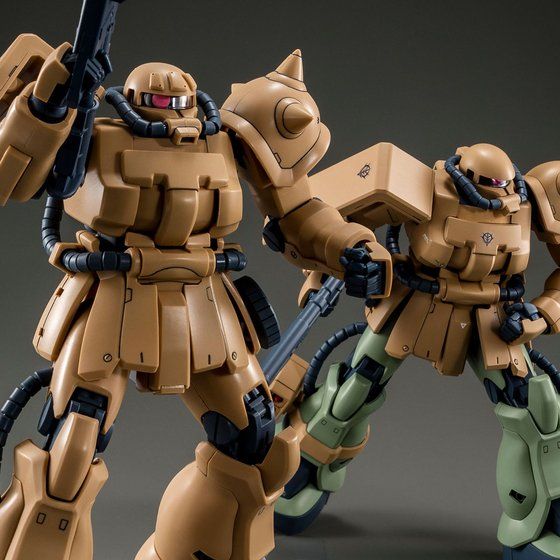 P-Bandai: MG 1/100 Zaku II F2 [Kinbareid Forces] - Release Info