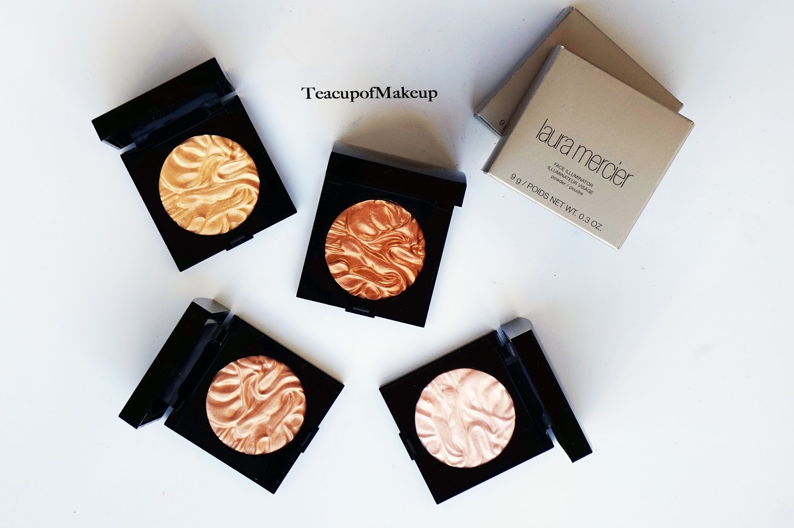 TeacupOfMakeup: Laura Mercier's Face Illuminators - Review/Swatches