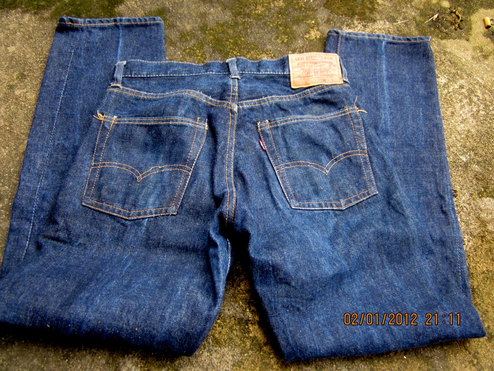 D'vintageBuyer cloth: Vtg 60s LEVI'S Big E 505 30W 30L / Gripper Zipper