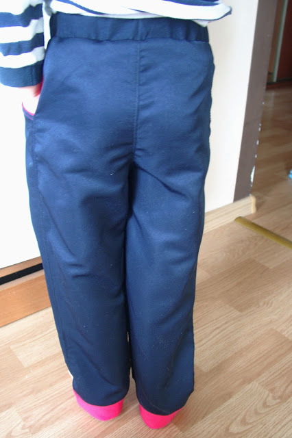 Helen Crafty Stall: Kid's Casual Two-colored Pants (free pattern ...