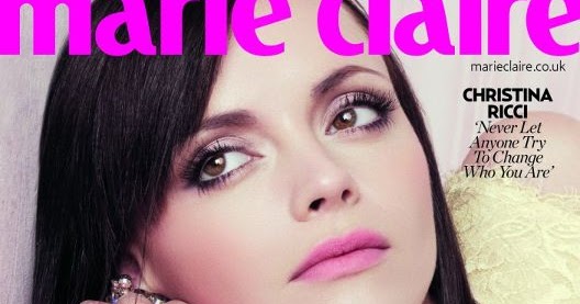 Smartologie: Christina Ricci for Marie Claire UK April 2012