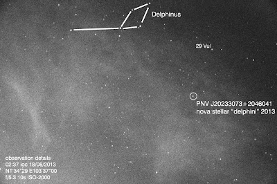 My Σlegant Universe: Nova Delphini 2013