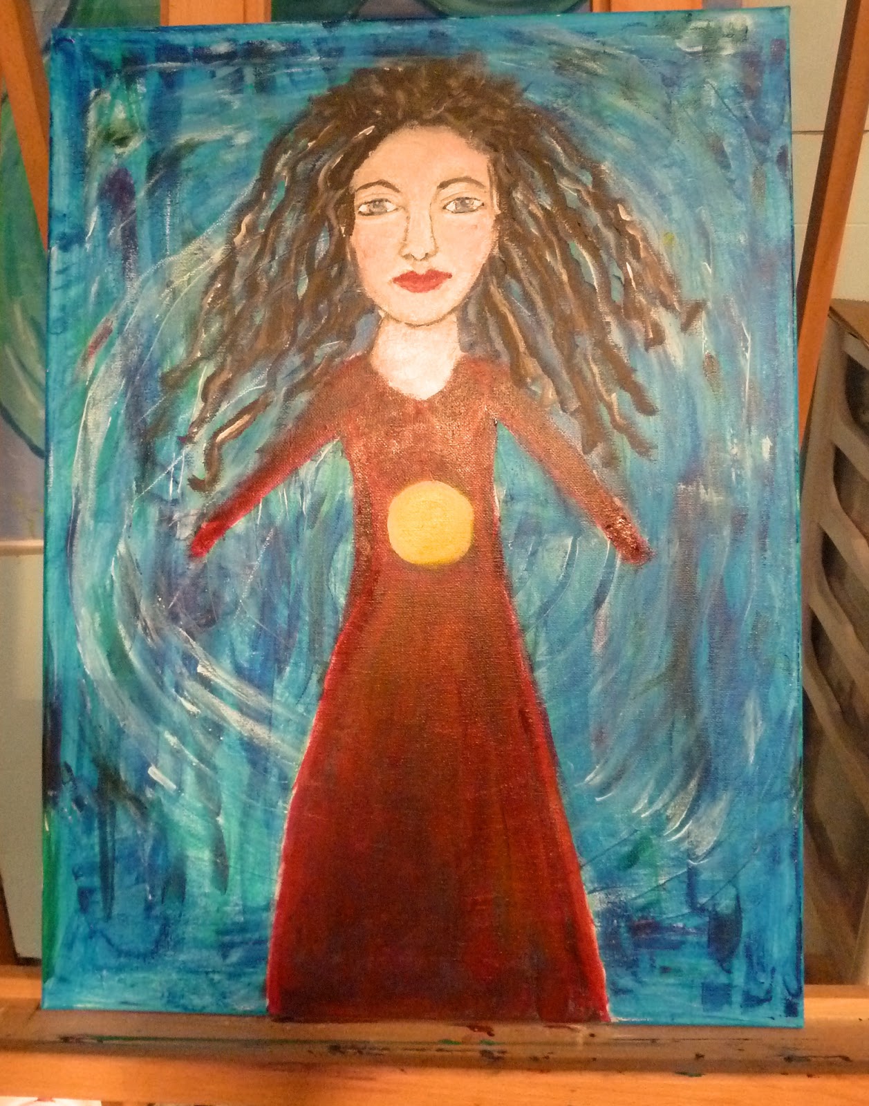 The Queen of Creativity: Oracle Painting