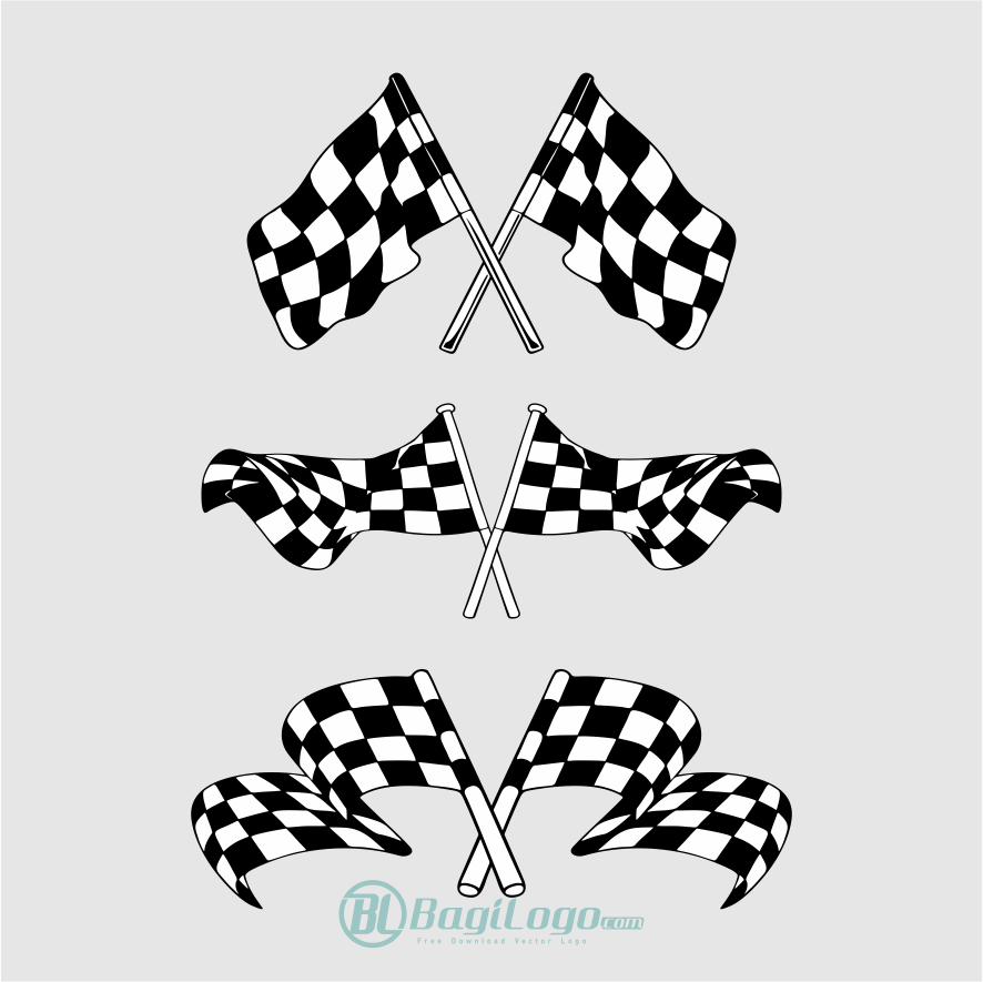 Racing Flag Logo Vector - Bagilogo.com