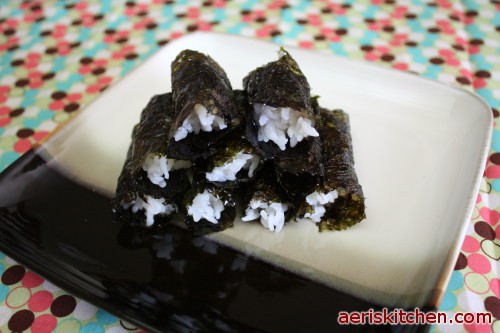 mochi thinking: the derivation of Gimbap Kimbap from Norimaki-sushi ...