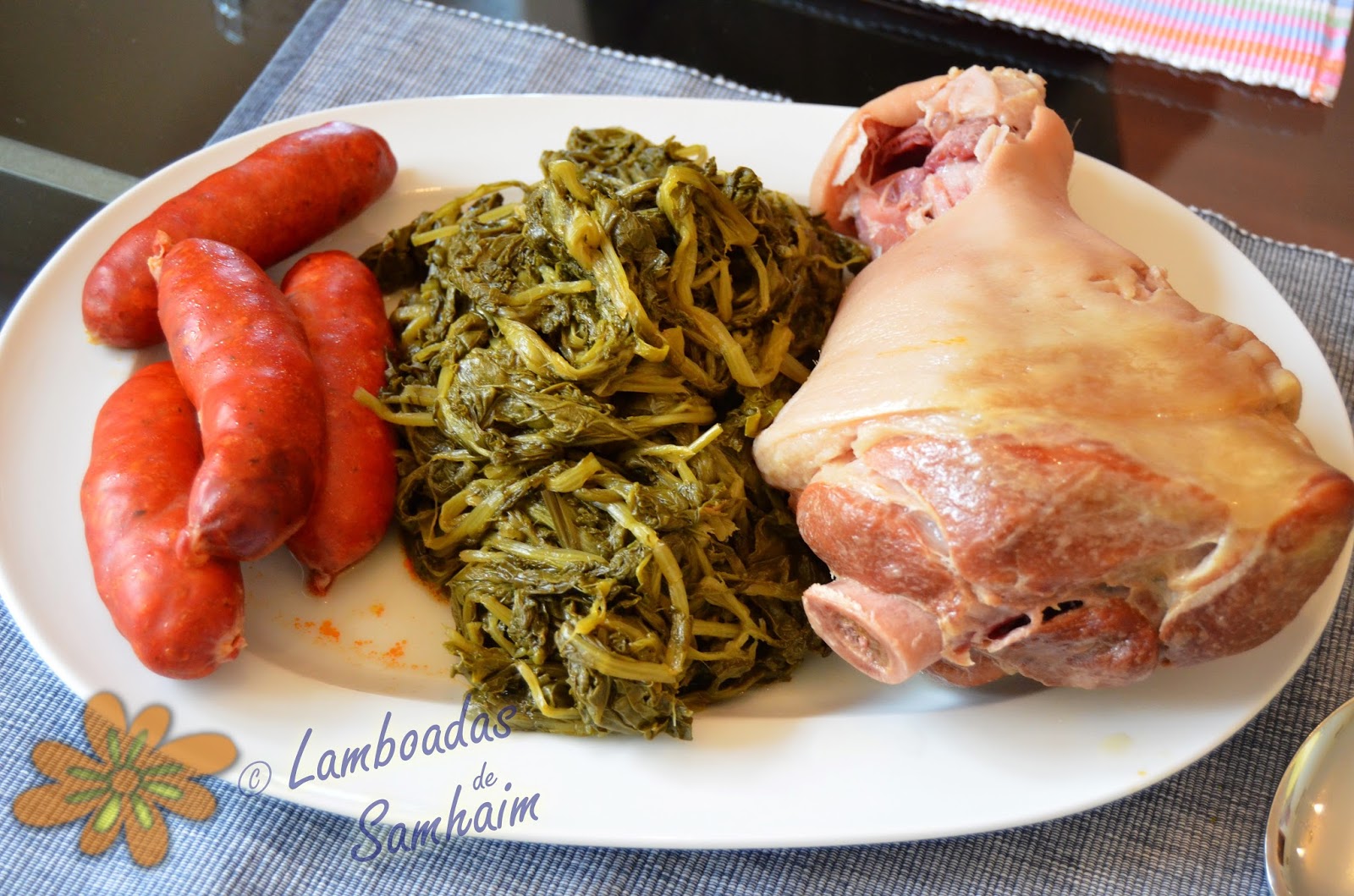 Lamboadas de Samhaim: Lacón con grelos