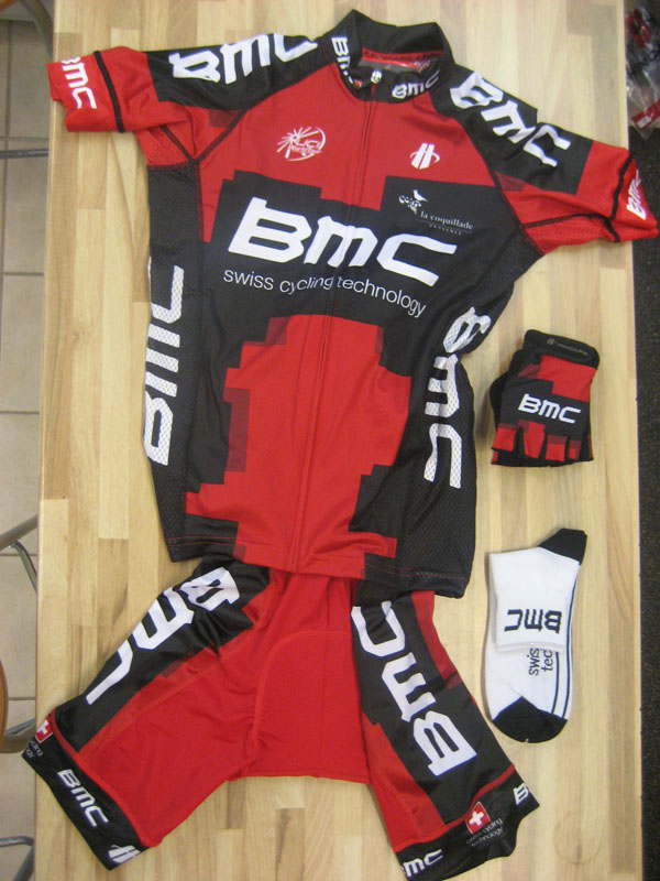 Velodis Tain: Nouveauté : Tenue Replica BMC Racing Team