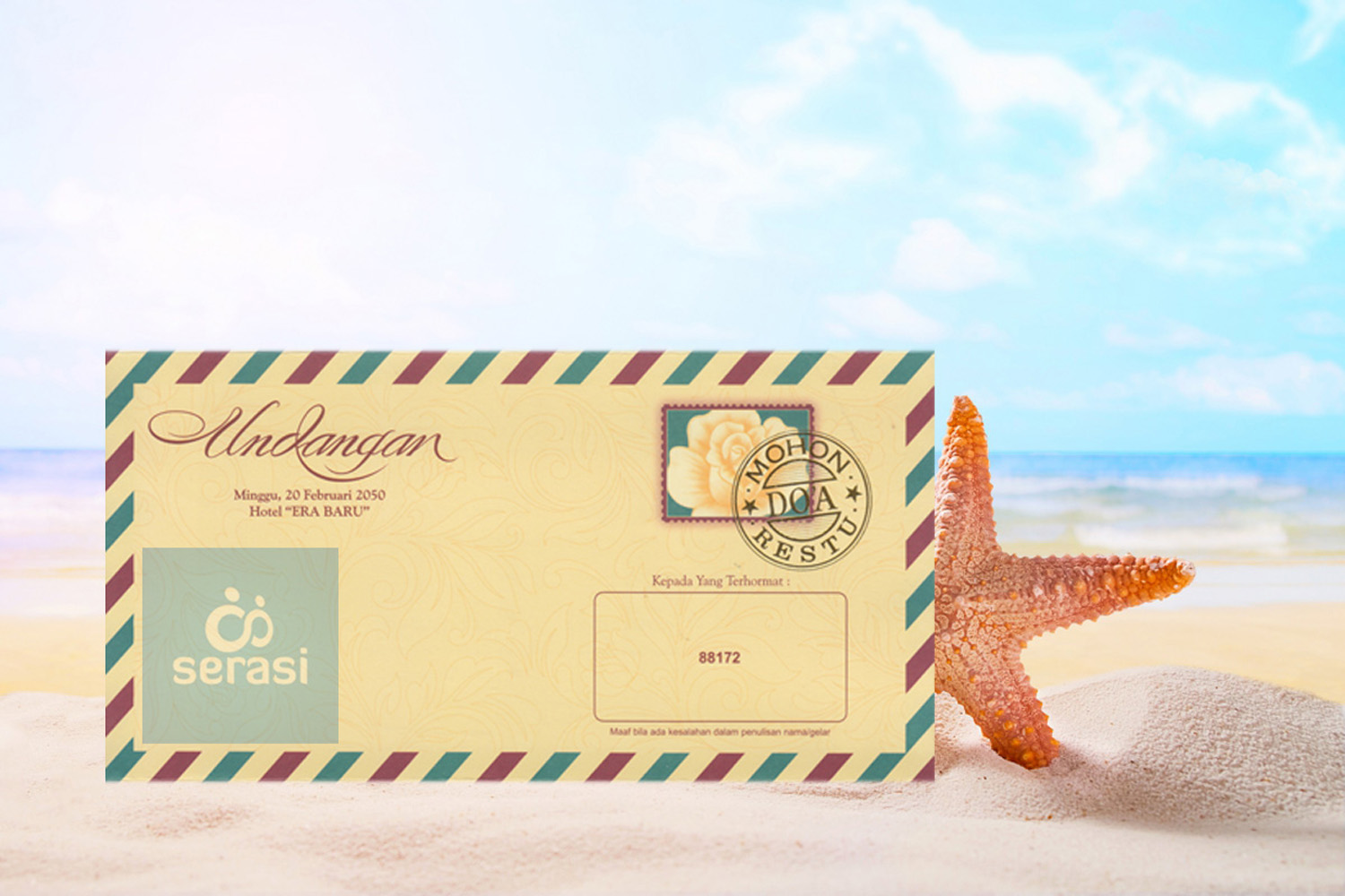 undangan pernikahan: Erba 88172 @Rp. 1500