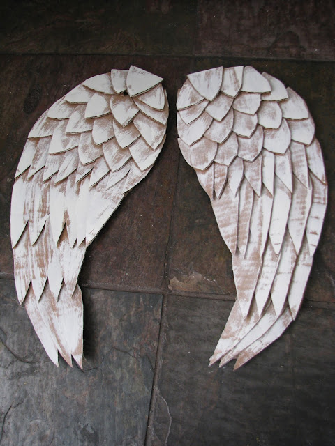My So-Called DIY Blog: Angel Wings From Cardboard