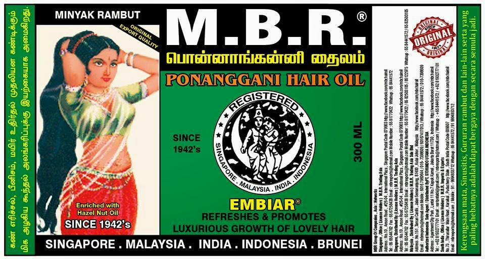 MBR MINYAK... A TRUSTED BRAND AMONG A BILLIONS HEARTS SINCE EARLY 1942 ...