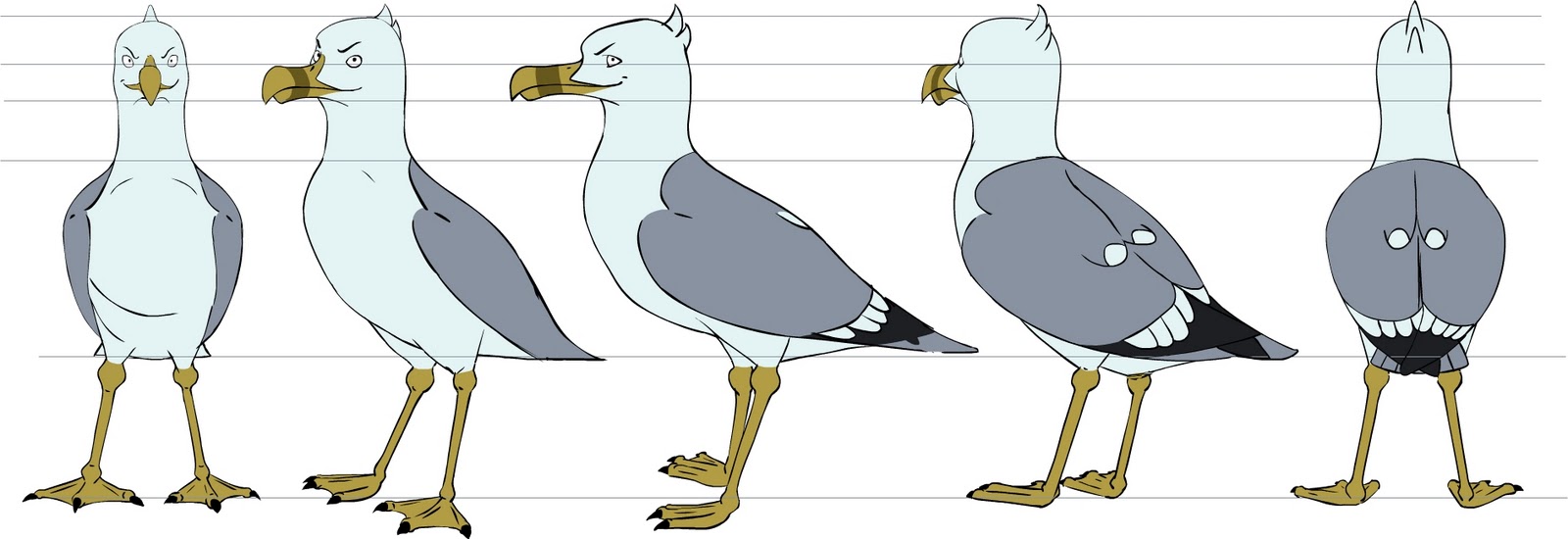 One a Day: SEAGULL TURN AROUND