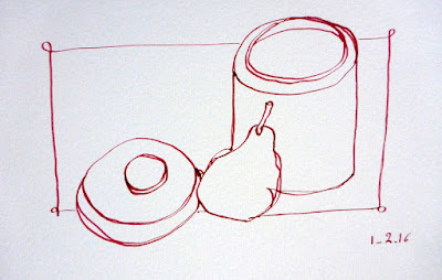 MHBD's Blog: Continual Line Contour drawings